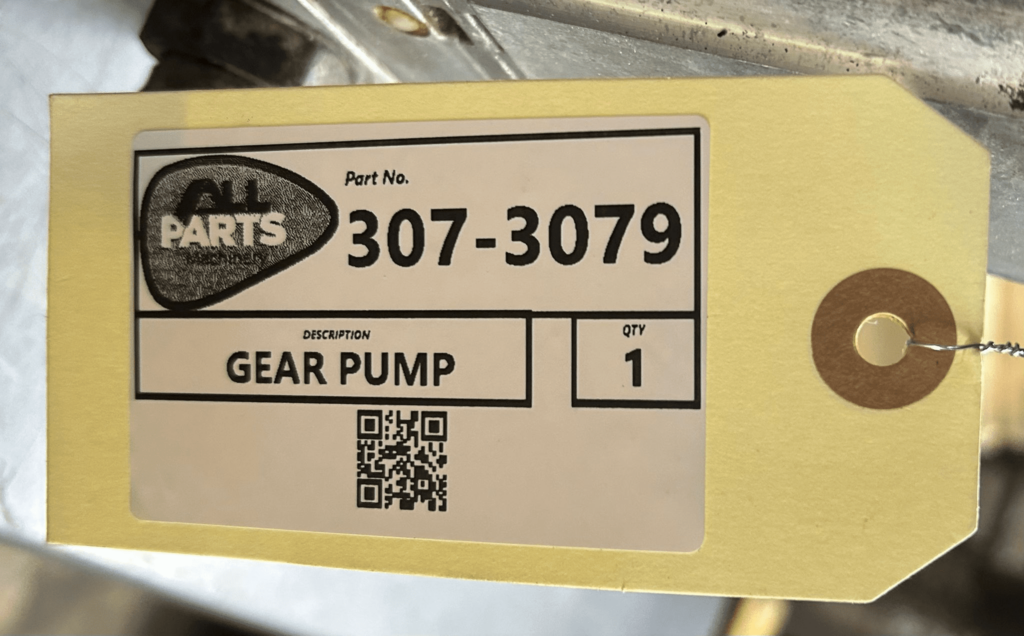 Caterpillar 3073079 GEAR PUMP 307-3079 - All Parts Machinery